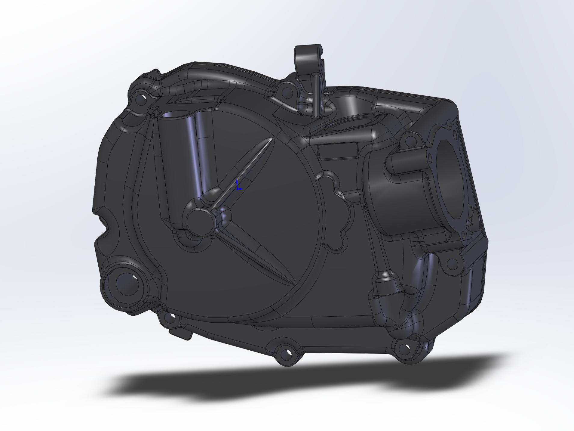 GAGをビモータSB6レプリカに_足回りの設計19、部品達を3D図起こし9 | 荒木ファンキーマシン技報