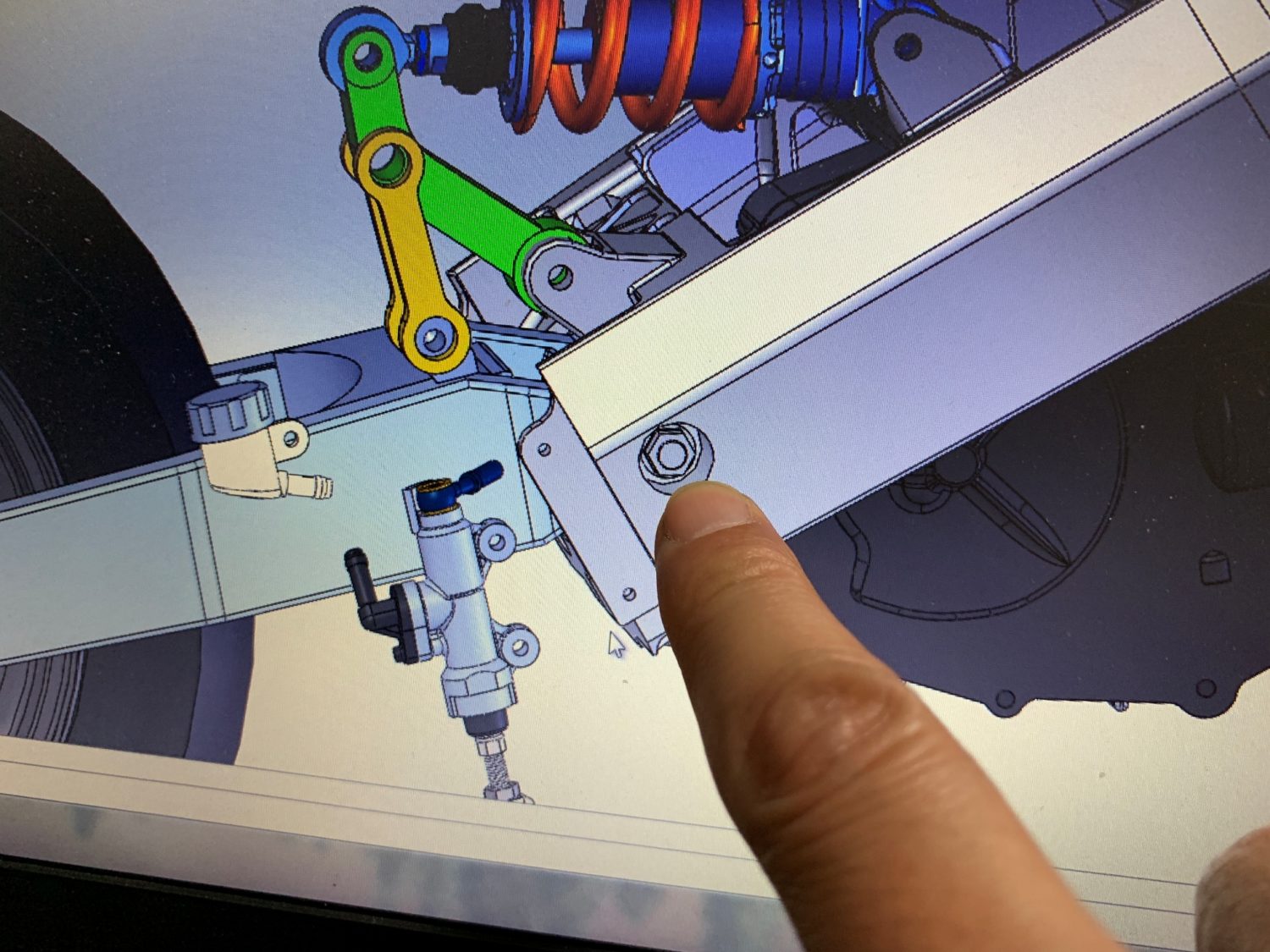 GAGをビモータSB6レプリカに_足回りの設計23、リアサスのリンク比はエクセル地獄で2 | 荒木ファンキーマシン技報