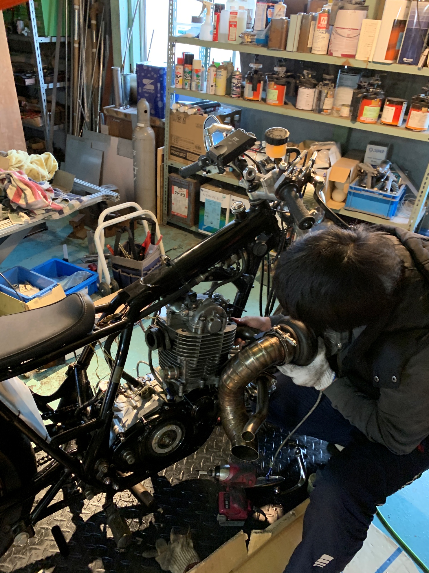 GAGをビモータSB6レプリカに_3Dプリントはベリーエクスペンシブ | 荒木ファンキーマシン技報