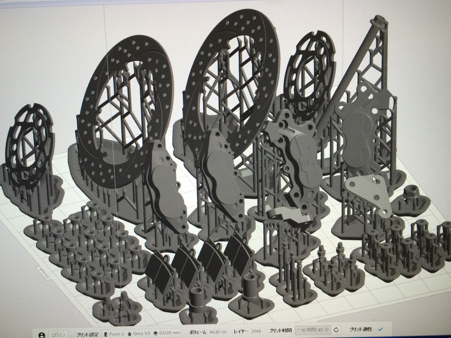 東京モーターサイクルショーの準備、ミニビモータSB6のプラモ2 | 荒木ファンキーマシン技報