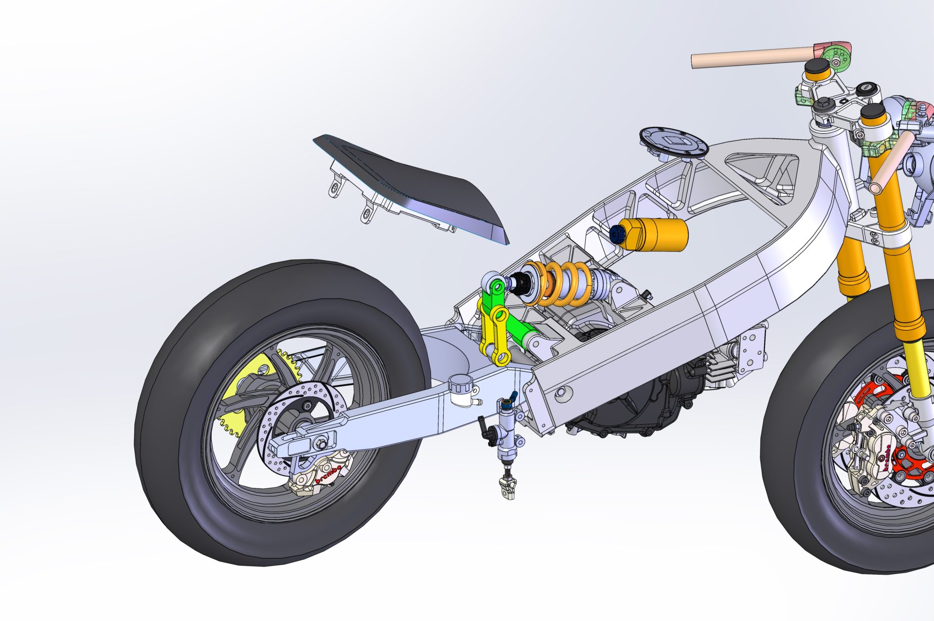 GAGをビモータSB6レプリカに_部品達を3D図起こし17 | 荒木ファンキーマシン技報